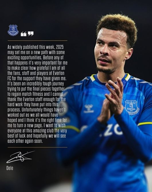 '흥민아 난 간다' 힘든 과거 고백했던 알리, EPL 떠나 이탈리아에서 새출발 한다 - OSEN