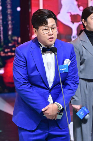 [사진]수상 소감 말하는 BJ불방맹이 - OSEN