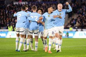 '5G 골 홀란' 앞세운 맨시티, 레스터 2-0 꺾고 6G만의 감격승 - OSEN