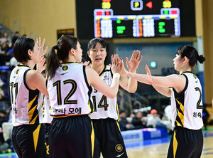 [사진]KB 스타즈,'기세가 좋아' - OSEN