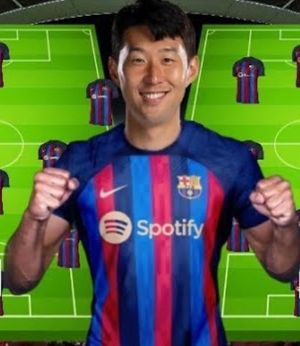 '유니폼 찰떡이네' 바르사, SON 애절하게 설득한다 "2년 계약+우승+UCL 출전"→빠르면 1월 도장 쾅! - OSEN