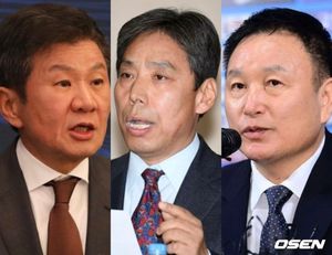정몽규 50억 기부에 선거 가처분 기각까지... 끝까지 혼란스러운 KFA 회장 선거, 책임감 있는 태도 절실 - OSEN