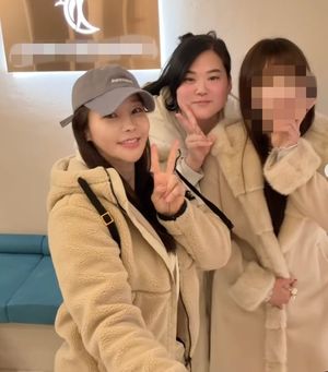 미나 시누이, 50kg 빼고 99kg 유지..탈장수술 후 얼굴 소멸각 - OSEN