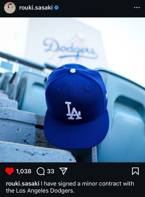 "다저스와 계약했습니다" SD 탈락→결국 LAD였다…오타니-야마모토-사사키, 꿈의 선발진 완성되다 - OSEN