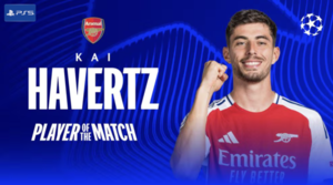 "아이 죽이겠다" 협박에 고통받던 하베르츠, UCL서 '1골 1도움+POTM 선정'..."훌륭한 어시스트, 완벽한 득점" [공식발표] - OSEN