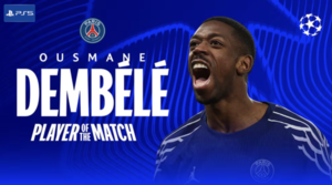 '이강인 대신 선발 출전' 뎀벨레, 해트트릭+POTM까지..."리더십 겸비한 해트트릭 히어로!" 극찬 - OSEN