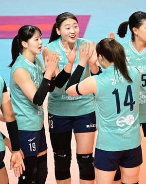 [사진]GS 칼텍스,'좋아 좋아' - OSEN