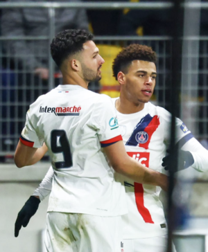 PSG, '이강인 볼터치 103회' 맹활약에 르망 2-0 제압...쿠프 드 프랑스 8강 진출→대회 2연패 노린다 - OSEN