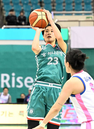 [사진]박진영,'정확한 슛' - OSEN