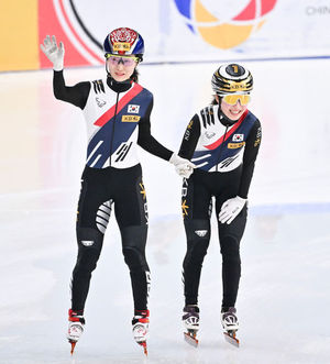 최민정, 한국 첫 女 500m 동계 亞 금메달... 한국 금-은-동 싹쓸이[하얼빈 AG] - OSEN