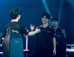 [VCT 퍼시픽] ‘미친 뒷심’ T1, 벼랑 끝 뒤집기로 결승 2-2 원점 - OSEN