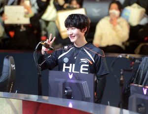 [LCK] 한화생명, 풀세트 접전 끝에 젠지 3-2로 꺾고 PO 3R 승자조행(종합) - OSEN