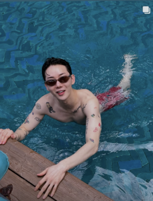 2am 조권, 몸이 스케치북이네..상의 탈의하니 알록달록 타투 노출 - OSEN