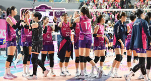 [사진]IBK기업은행 3-1 꺾고 11연승 흥국생명,'정규리그 우승까지 매직넘버 1' - OSEN