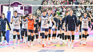 [사진]IBK기업은행,'아쉬운 1-3 패배 - OSEN