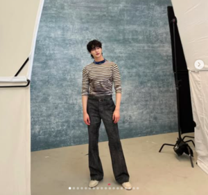 ‘190cm’ 변우석, 역시 모델 출신..명품 패션쇼에서도 독보적 “여기 눕습니다” - OSEN