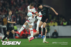 '억까' 獨 악질 매체도 울면서 인정, '예상 몸값 1658억' 김민재, 이번 라운드 최고의 수비수로 선정 - OSEN