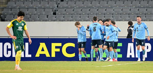 [사진]전북 상대 방문경기서 두번째 골 넣은 시드니FC - OSEN