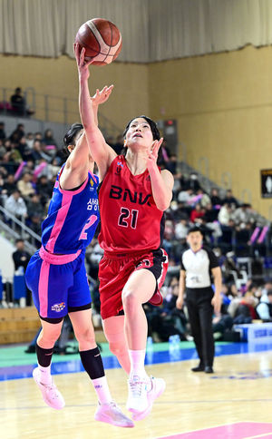 [사진]BNK 이이지마 사키, '어마어마한 속도로' - OSEN