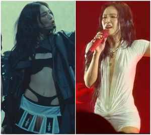 "제니 취향이지" vs "속옷 아냐?"..첫 정규인데 노출만 논란 [Oh!쎈 이슈] - OSEN