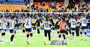 [사진]IBK기업은행 '승리의 강강수월래' - OSEN