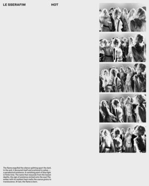 르세라핌, 'HOT' 컴백 첫 날에만 57만 장 팔았다 - OSEN