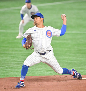 '최고 151km' 이마나가, 오타니 완벽 봉쇄하고 4이닝 노히터...컵스 패착? 교체 후 3실점 - OSEN