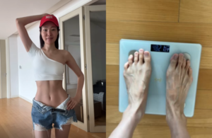 미자, 9일간 기적의 다이어트 하더니..48kg 몸무게 인증 '뼈 앙상' - OSEN