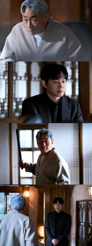 권수현 이혼 발표..결국 몽둥이 든 '큰아버지' 허준호 (보물섬) - OSEN