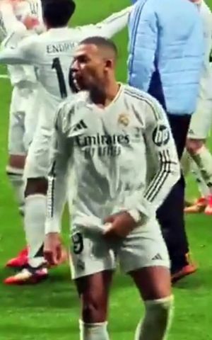 "음란 행위로 징계 위기" 레알 마드리드 대충격! 음바페·뤼디거·비니시우스 못 뛴다니..."UEFA 조사 착수"[속보] - OSEN