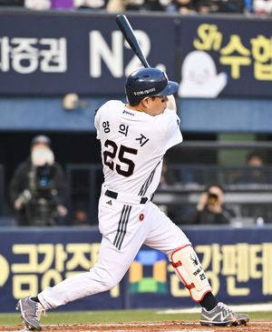 [사진]양의지,'6G만 안타가 선취 스리런' - OSEN