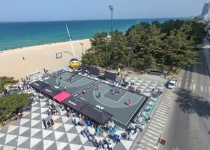 ‘한·일·싱가포르 국가대표 참가’ 2025 KXO 3x3 강릉 STOP2...경포대에서 개최 - OSEN