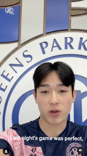 "경기 완벽했고 팬분들 응원에 감사!" 양민혁, 2호골 후 팬들에게 메시지...이젠 QPR의 희망 된 YANG - OSEN