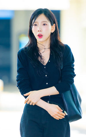 [사진]태연,'추위에 놀란 표정도 귀여워' - OSEN