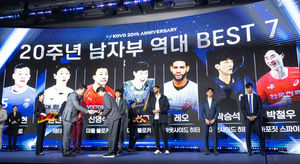 [사진]20주년 남자부 역대 베스트7 - OSEN