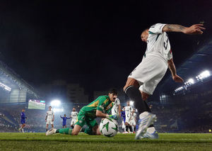 첼시, 홈에서 레기아 바르샤바에 1-2 '충격패'...합산 스코어 4-2로 UECL 4강 진출 성공 - OSEN