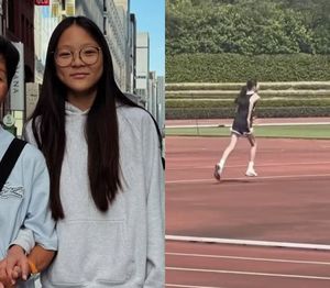 '173cm' 추사랑, 13살에 완성형 피지컬…추성훈♥야노시호 DNA 인증 - OSEN