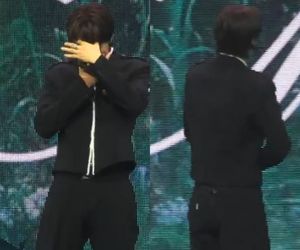 엑소 카이, 군대 기다린 팬들 앞에서 결국 눈물 "진짜 감사하고.." - OSEN