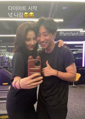 손담비, 10kg쪘다더니..출산 2주만에 "다이어트 시작" 넋 나간 근황 - OSEN