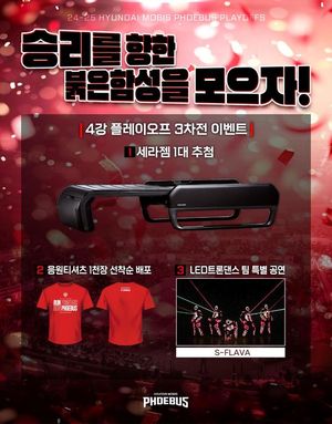 '승리를 향한 붉은 함성 모으자!' 현대모비스, LG와 4강 PO 팬들을 위한 이벤트 연다 - OSEN