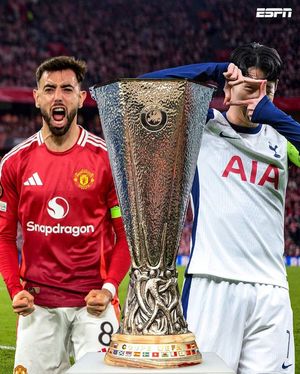 [공식발표] "토트넘이 결승에서 맨유와 만납니다!" 손흥민 무관 탈출까지 단 한 걸음...유로파 결승, 'PL 집안싸움' 성사 - OSEN