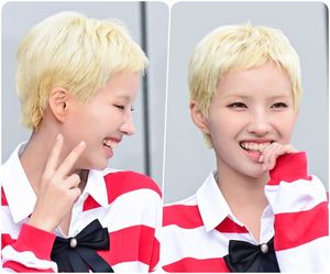 파격 금발 픽시컷으로 다시 태어난 리더, ‘We are’ 앞둔 아이들의 예능 나들이[지형준의 Behind] - OSEN