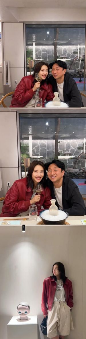 손담비♥이규혁, 딸은 어디에? 결혼 3주년 달달 데이트 “지금처럼 행복하자” - OSEN