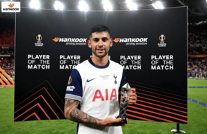 [공식발표] 'SON 대신 주장으로 선발 출전' 로메로, 맨유 공격 틀어막으며 POTM 선정 - OSEN