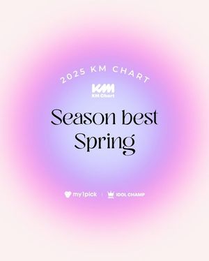 플레이브·제이홉·드림캐쳐 등…'2025 KM차트 시즌베스트 스프링' 수상 영예 - OSEN