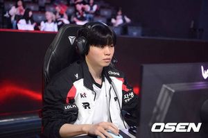 [MSI 선발전] ‘나홀로 백도어’…KT, 대장군 ‘비디디’ 원맨쇼 앞세워 기선 제압 - OSEN