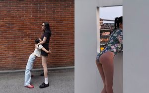 "비현실적인 다리 라인"...장윤주, 모델 DNA 그대로 물려받은 '8살 딸'과 찰칵 - OSEN