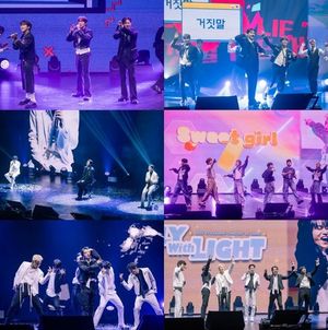 B1A4·온앤오프, 선후배 완벽 콜라보..타이베이 합동 공연 성료 - OSEN