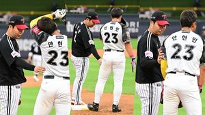 문보경도 '감탄한 괴력' 안현민, 선취 적시타에 호수비까지 [김성락의 Knock] - OSEN