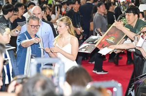 “팬보다 미디어? 인터뷰에 집중한 ‘쥬라기 월드’ 내한 행사” [박준형의 ZZOOM] - OSEN